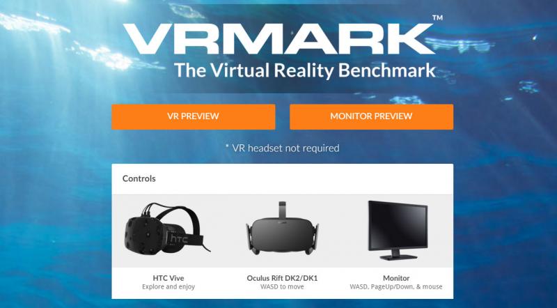 3DMark / VRMark Ã -80% sur Steam seulement aujourd'hui. Votre PC est-il VR Ready