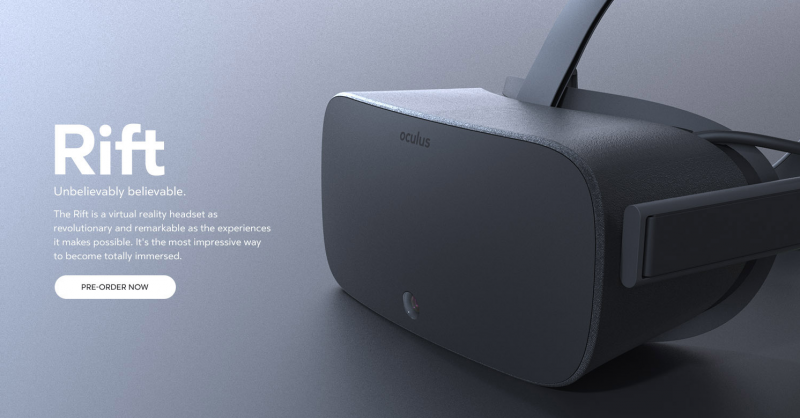 Leak d'une ancienne version de l'Oculus Rift